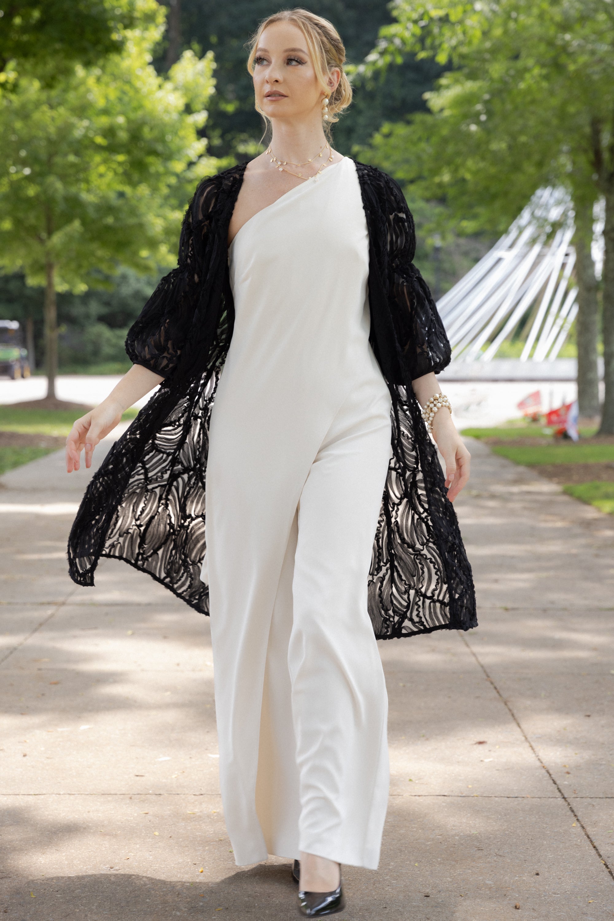 Midi Cutout Duster – Saachi Wholesale