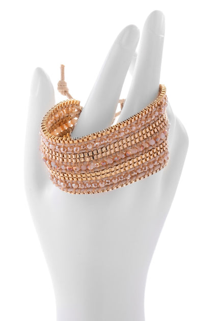 Beaded Layered Bracelet – Saachi Wholesale